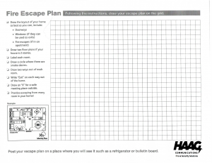 FIRE SAFETY TIPS - haagcommunications.com